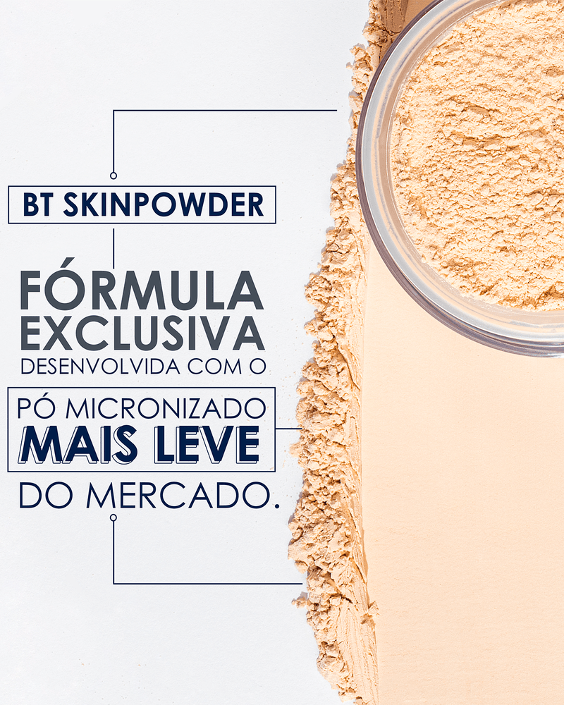 Pó Facial Solto BT Skinpowder - Linha Bruna Tavares - Linha Bruna Tavares